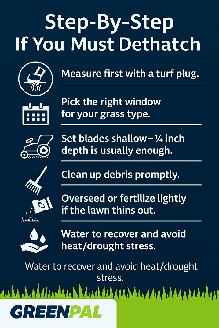 Step by Step Dethatching Guide: Easy Lawn Care for a Healthier Yard ...